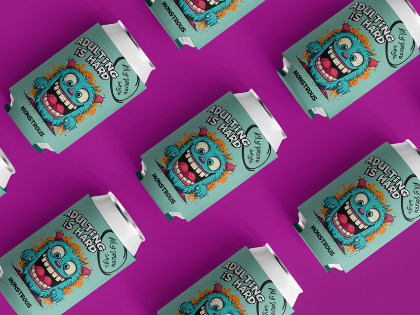 Can Koozie Mockup Collection | Renderforest