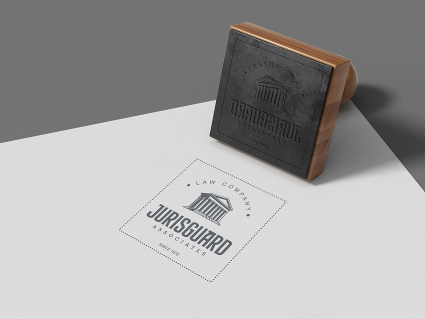 Kit de mockups de sellos comerciales | Renderforest