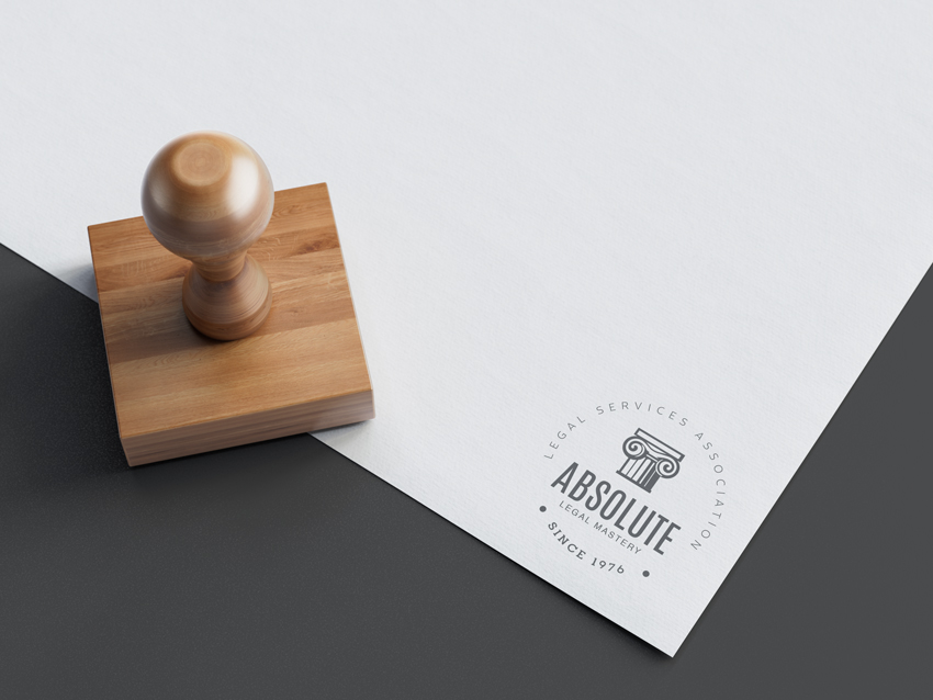 Business Stamp Mockup Kit | Renderforest