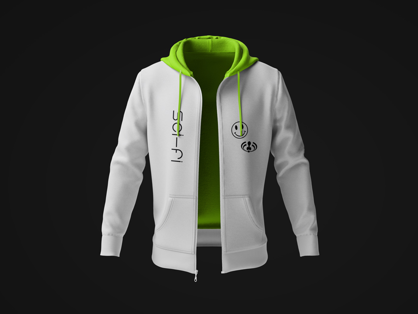 Zip-up Hoodies Mockup Pack | Renderforest