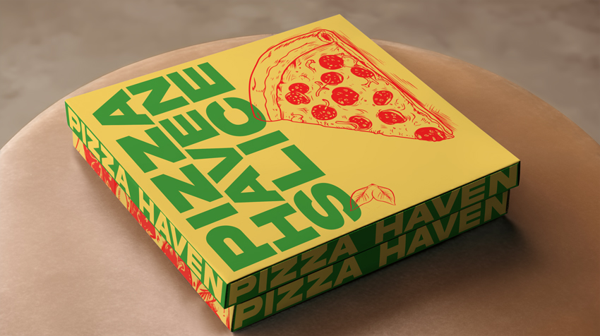 Pizza Packaging Mockups | Renderforest