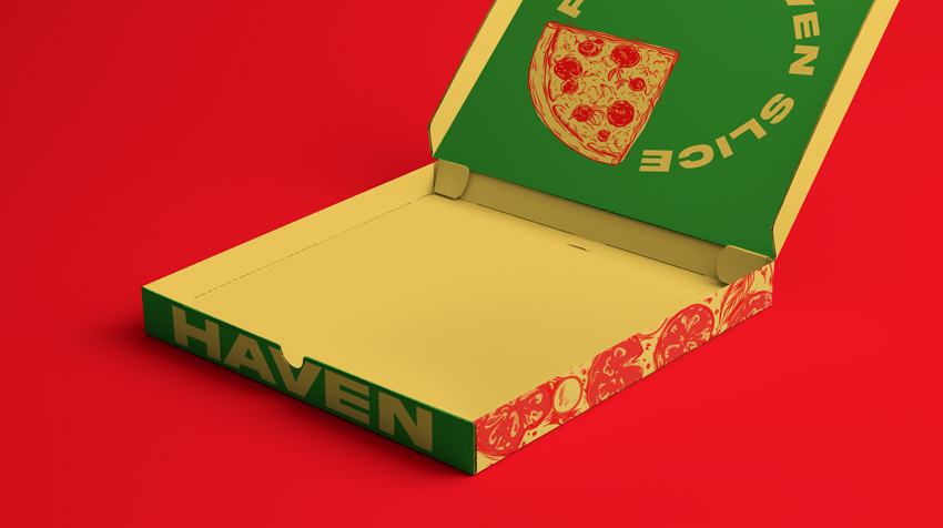 Pizza Packaging Mockups | Renderforest
