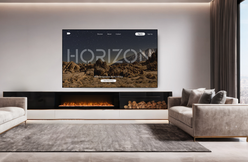 Home TV Mockup Collection | Renderforest