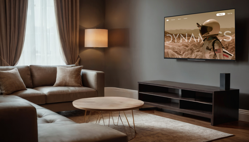 Home TV Mockup Collection | Renderforest