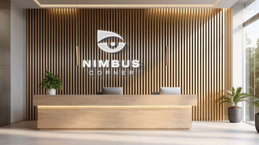 Building Reception Mockups | Renderforest