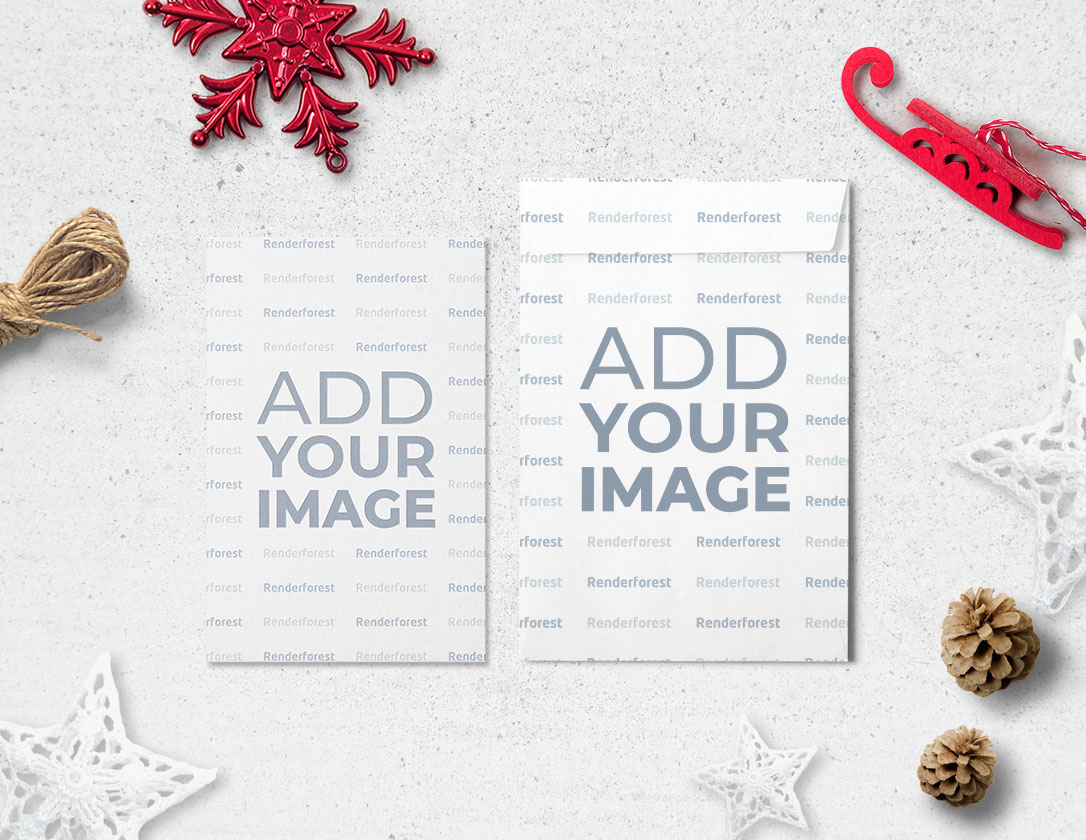 Christmas Time Prep Mockups | Renderforest