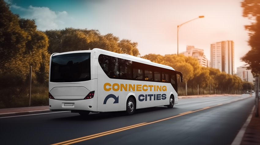 Dynamic Bus Mockup Selection | Renderforest