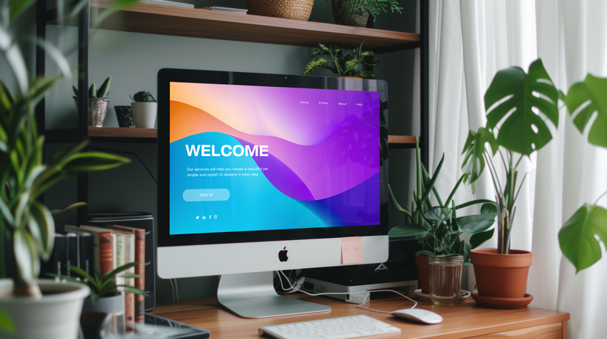 iMac Display Mockup Pack | Renderforest