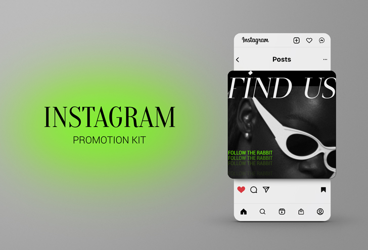 Social media post mockup projects | Renderforest
