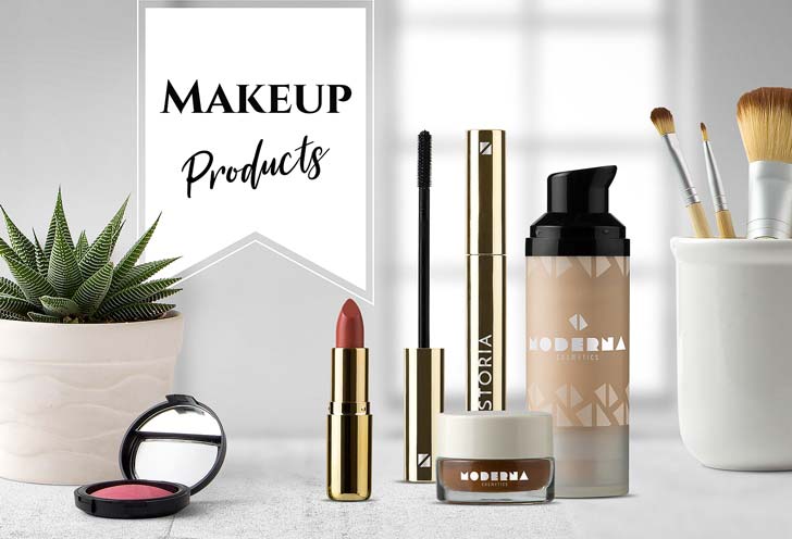 Beauty and cosmetic mockups for skincare | Renderforest