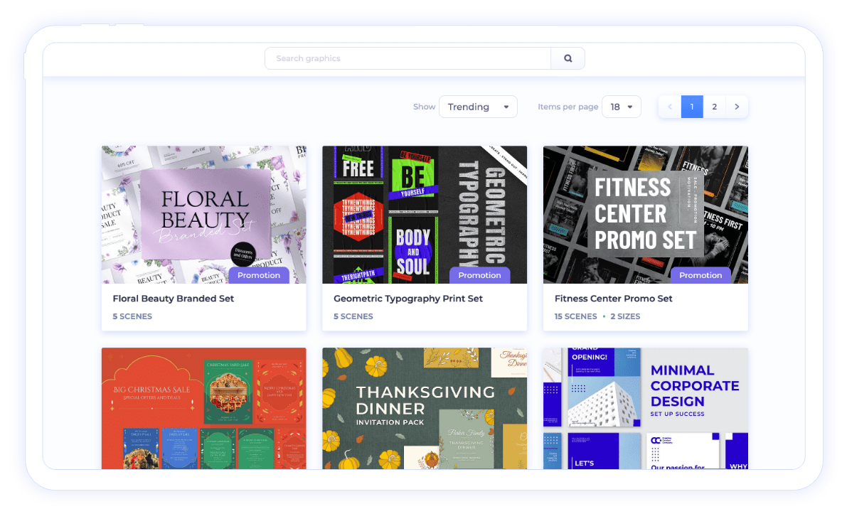 Créateur d'affiches en ligne gratuit | Renderforest